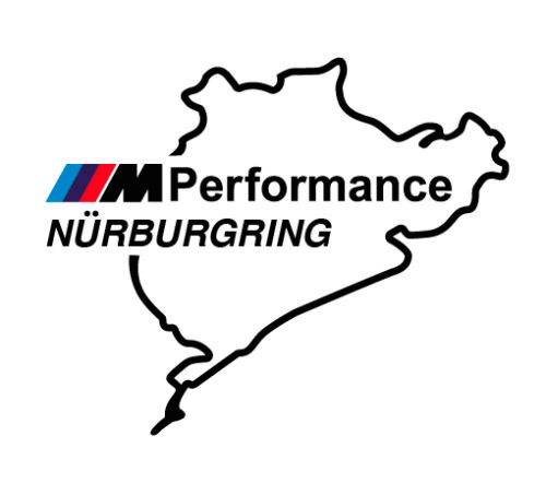 PAIR BMW Performance M3 M5 E34 E36 E39 E46 E60 E70 E90 Window Decal ...