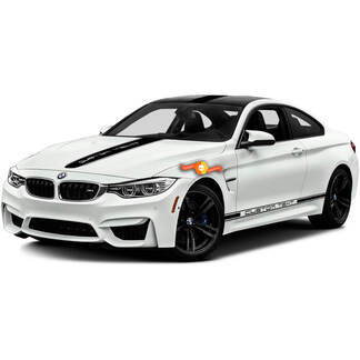 BMW M Performance Side Skirt decals Set for BMW G20 M340i Doors Stripes ...