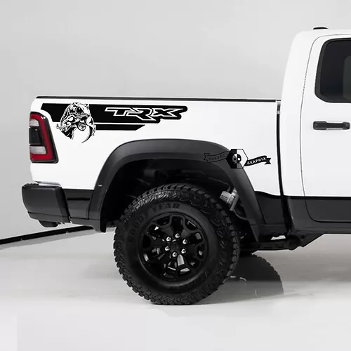 2 TRX4 dodge DAKOTA OFF ROAD TRUCK 4x4 Vinyl Decals Stickers