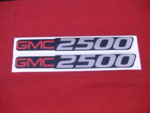 2 GMC Z60 HIGH PERFORMANCE 4X4 SIERRA YUKON CANYON Decal Sticker SIL13