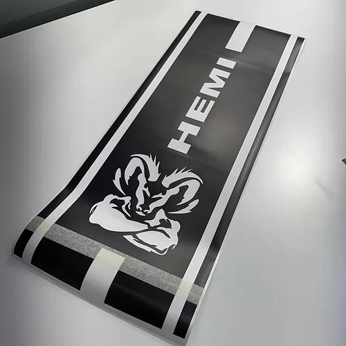 5.7L HEMI Power RAM Truck vinyl decals