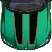 Hood and Trunk CS CSL style with outline stripe for BMW M4 M3 G82 G83 M ...