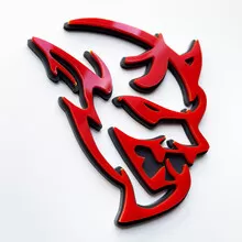 Custom 3D Badge Demon Dodge Charger Challenger logo Fender Badges Emblem
