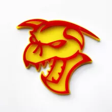 Hellcat Demon 3D Badge Fender Badges Emblem