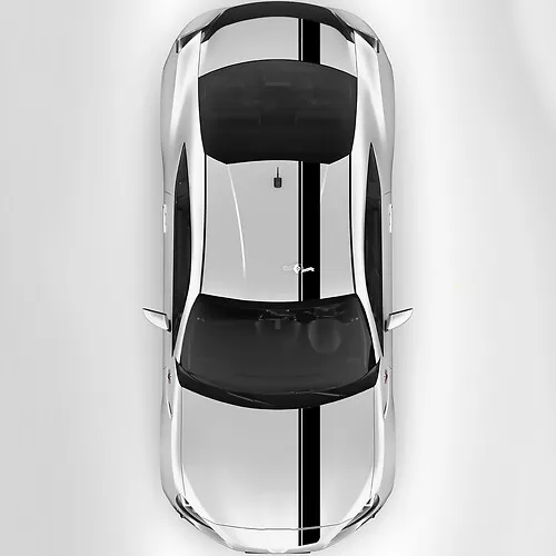 Toyota GR86 Hood Roof Trunk Racing Stripes Graphics Decals Stickers