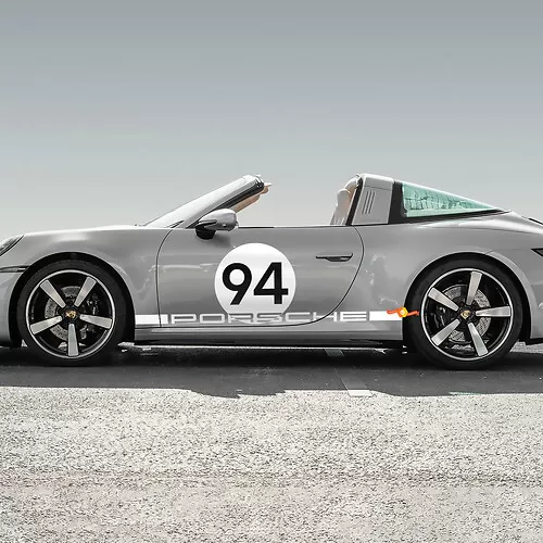 Porsche 911 Targa 4S Heritage Design Edition Style Kit Decal Sticker
