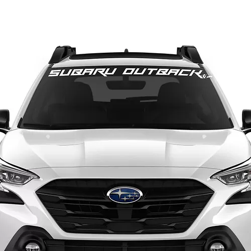 Suba Outback Windshield Vinyl Sticker Decal Graphic