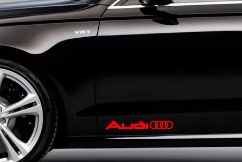 AUDI windshield window front decal #2 sticker for A4 A5 A6 A8 S4 S5 S8 ...