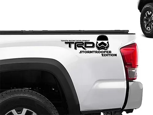 Toyota FJ Cruiser hood decal trd racing development Sticker