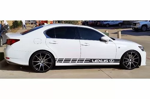 2X Multiple Color Graphics IS200 Symbol Sport Car Racing Vinyl Decal ...