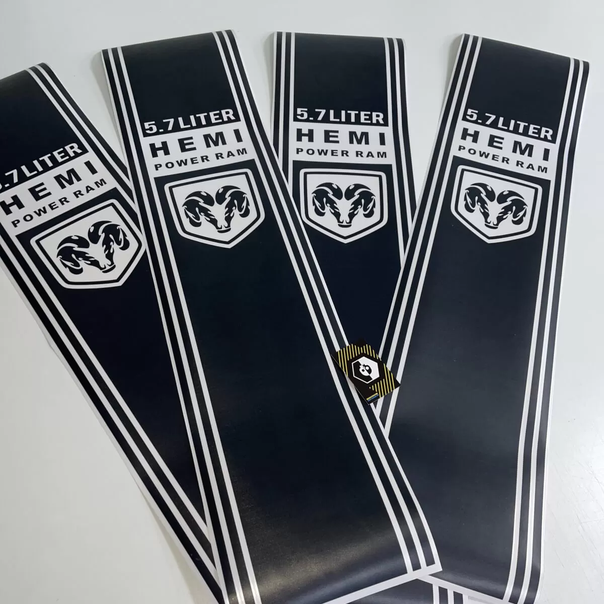 5.7L HEMI Power RAM Truck vinyl decals